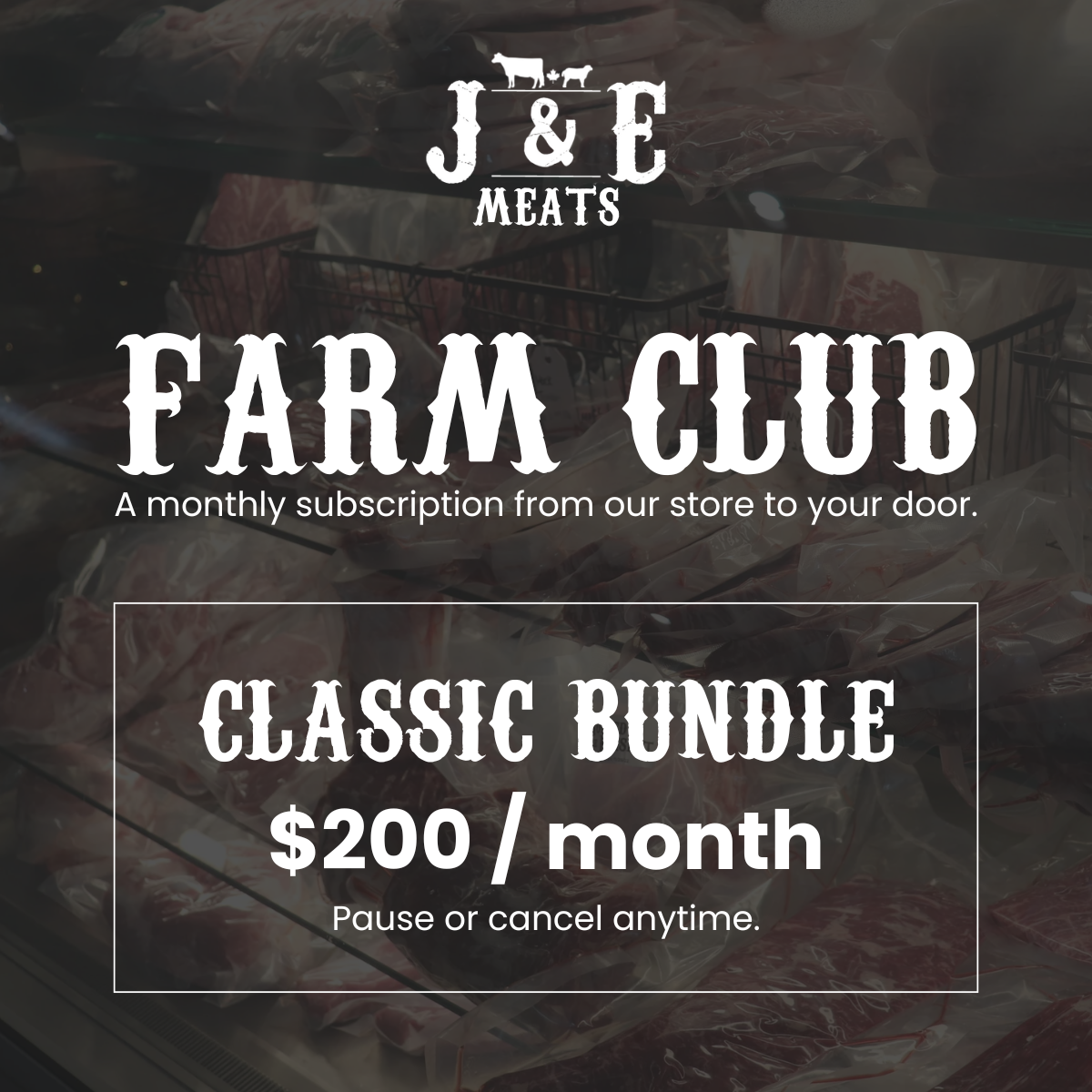 Farm Club - Classic Bundle – J&E Meats